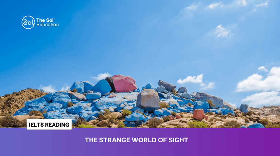The strange world of sight - Đề thi thật IELTS Reading ngày 8/6/2024