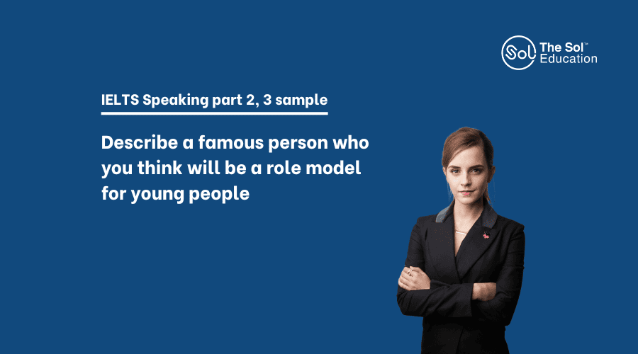 Describe a famous person who you think will be a role model for young ...